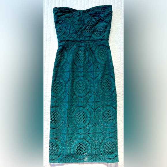 Burberry | Dresses | Burberry London Strapless Midicon Size | Poshmark